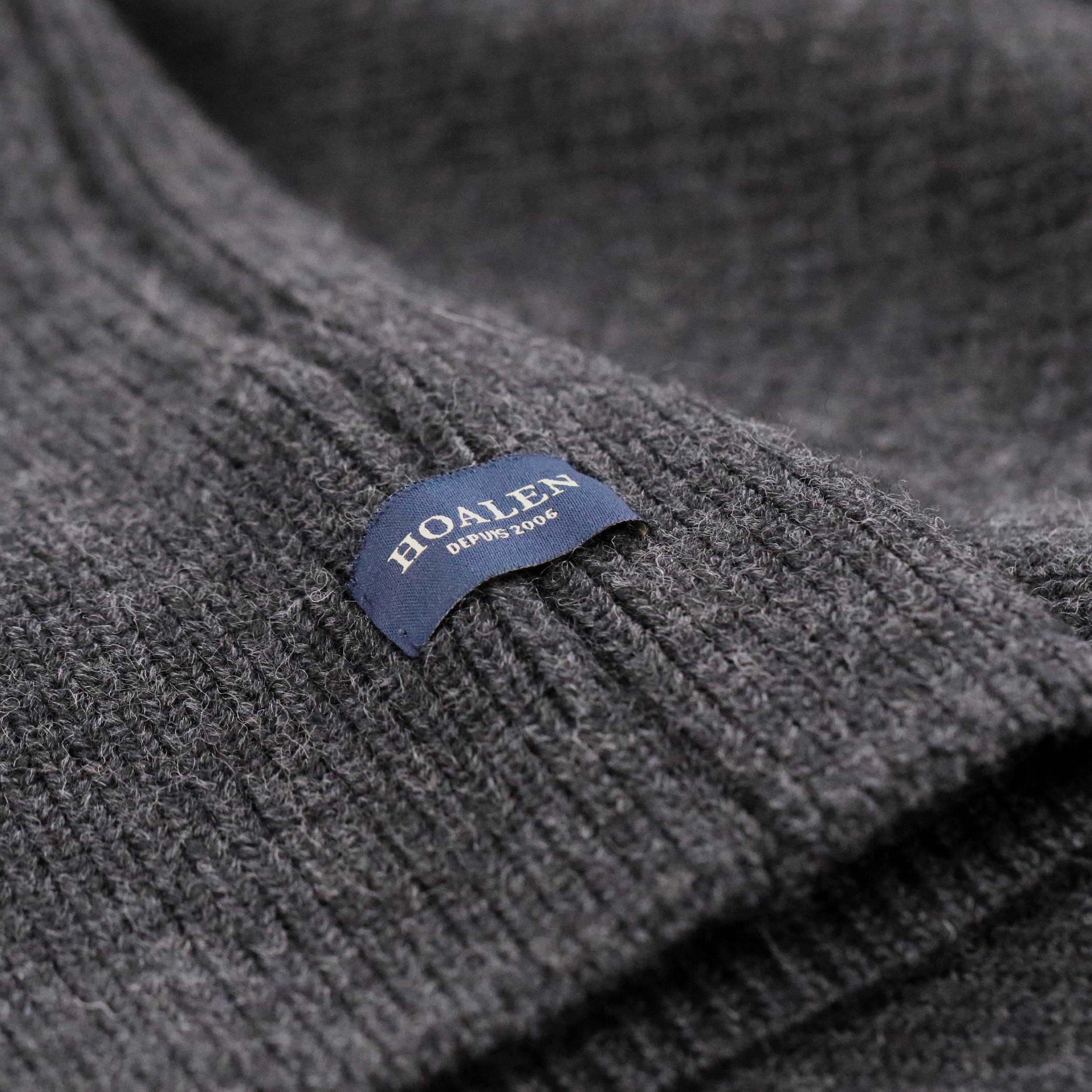 Gilet col châle homme - Tricot 100% laine | Hoalen