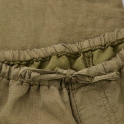 Pantalon Mervin Military Green - 55% lin et 45% coton | Hoalen